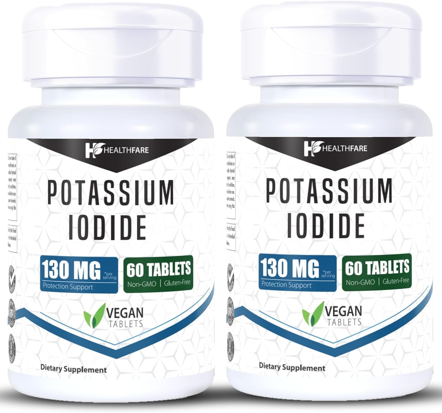 Potassium Iodide Fast Dissolving Tablets 130 mg (120 Tablets) EXP 05/ ...