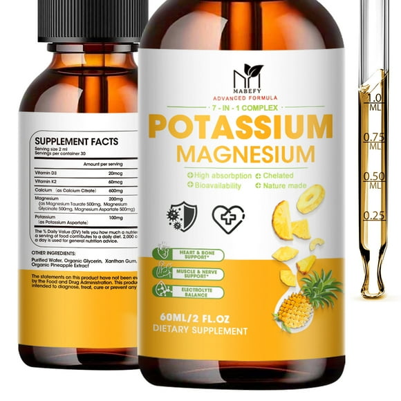 Potassium And Magnesium Supplement