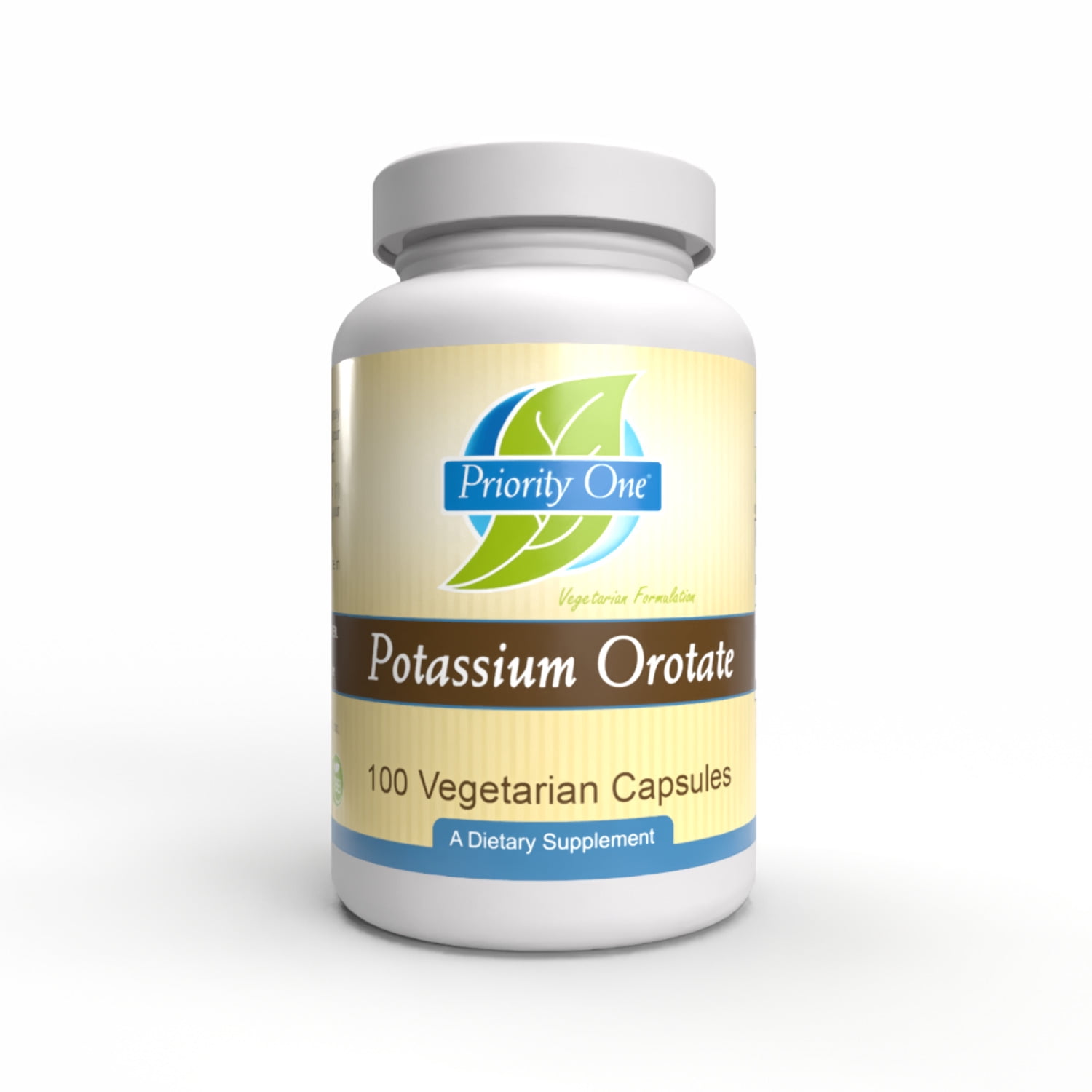 Potassium Orotate (100 Vegetarian Capsules) Potassium Orotate provides ...