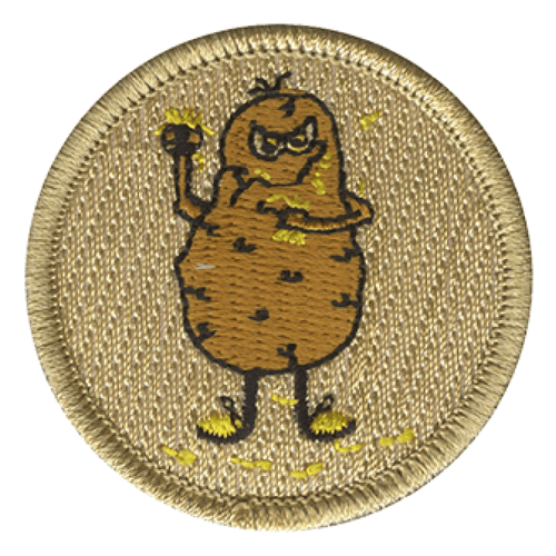 Potato Cannibal Scout Patrol Patch (Sew-on) - ClassB - Walmart.com