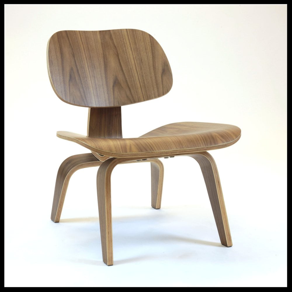 Potato Chip Chair Light Walnut - Walmart.com