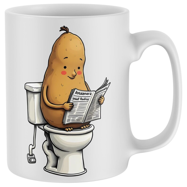 Potato Coffee Mug – Funny Art Mug for Plant and Potato Lovers - Walmart.com