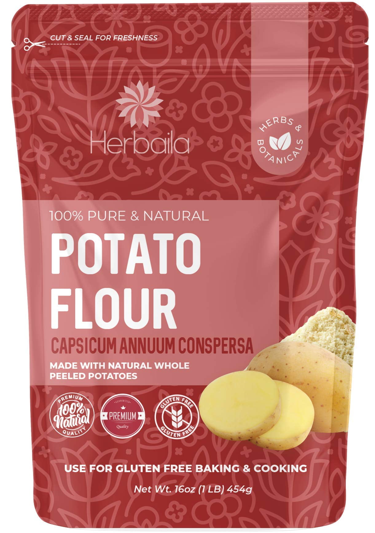 Potato Flour 32oz Potato Bread Flour Gluten Free Flour Made From Whole Potatoes Very Fine