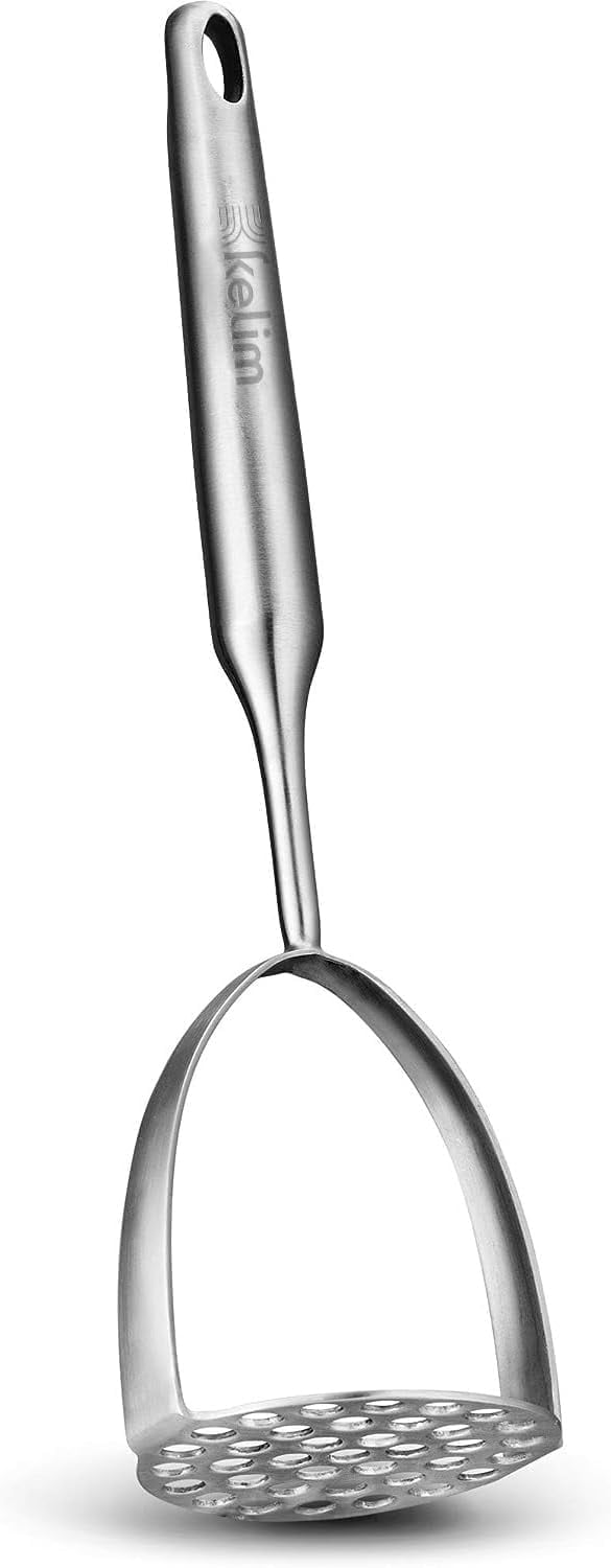 Potato Masher Cooking Utensil, Stainless Steel - One Piece, Dishwasher ...