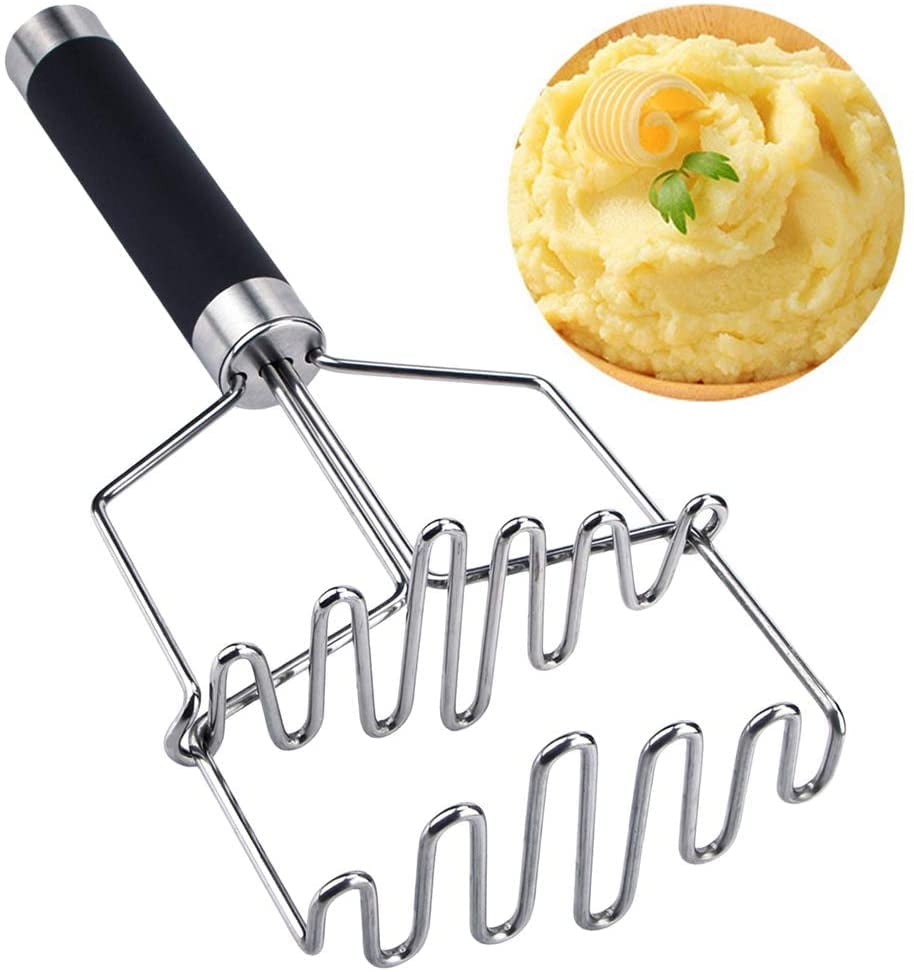 Potato Masher Flexible Stainless Steel Potato Ricer Simple Design The ...