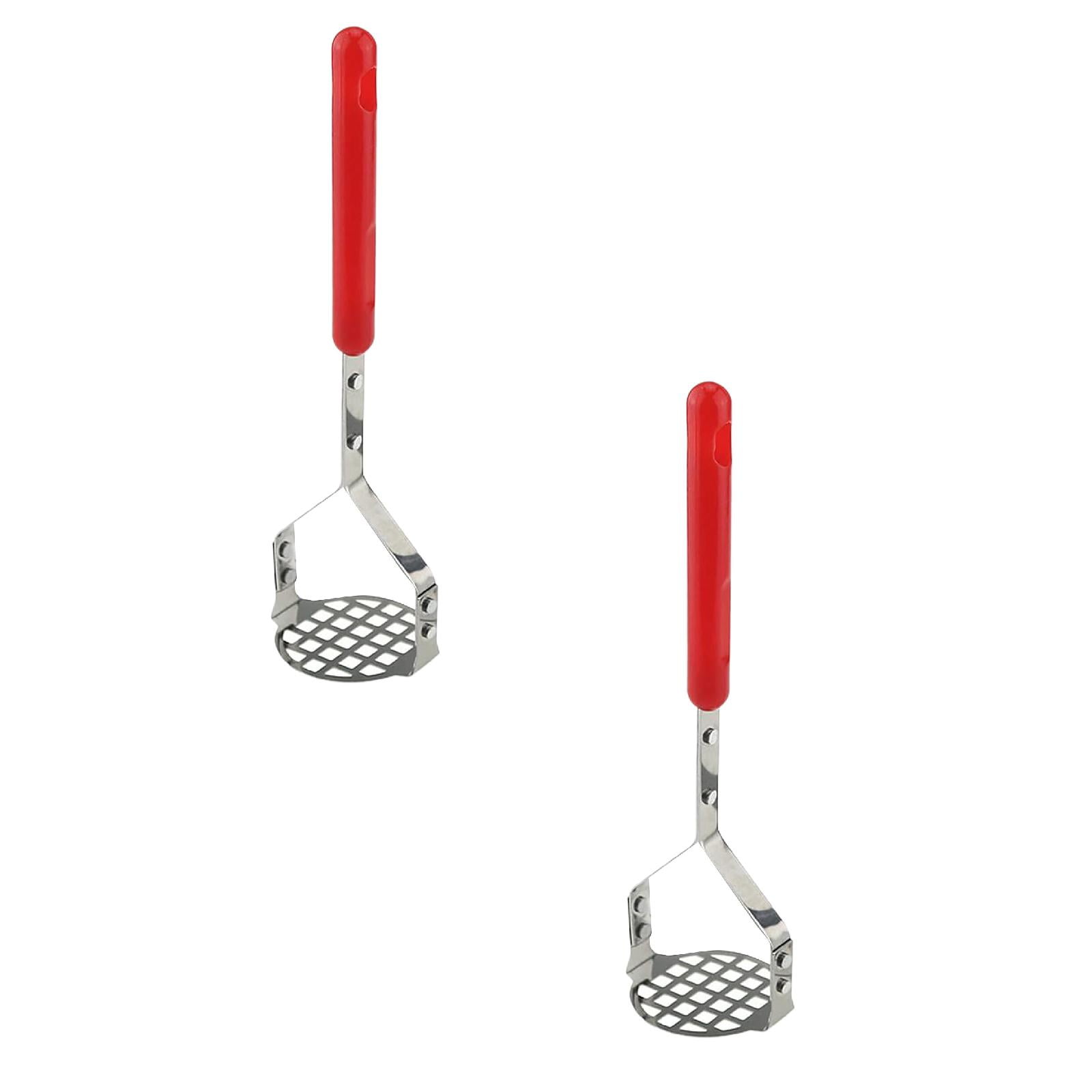 Potato Masher, Heavy Duty Stainless Steel Mashed Potatoes Masher ...