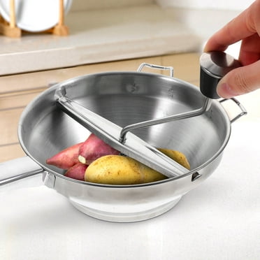 Potato Masher Ricer Potatoes Stainless Mashed Steel Press Toolfor Fruit ...