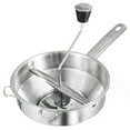 Potato Masher Ricer Stainless Steel Potatoes Food Mashed Fruit Mill ...