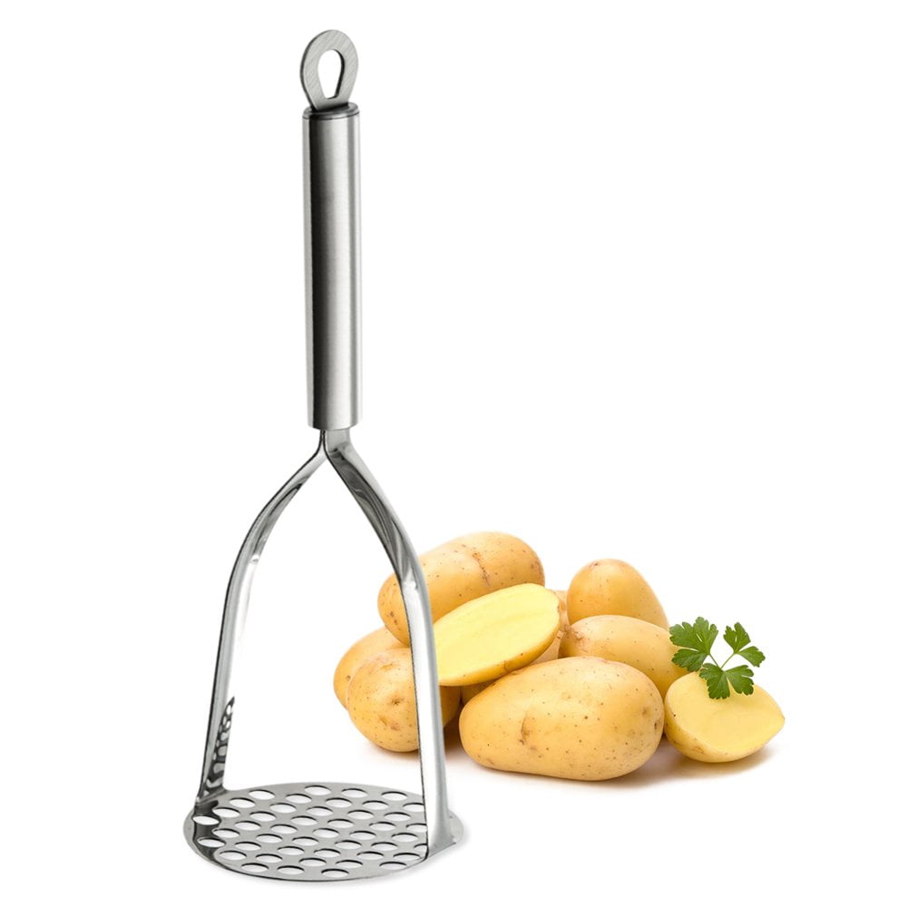 Potato Masher - Stainless Steel Avocado Smash Tool, Mashed Potato ...