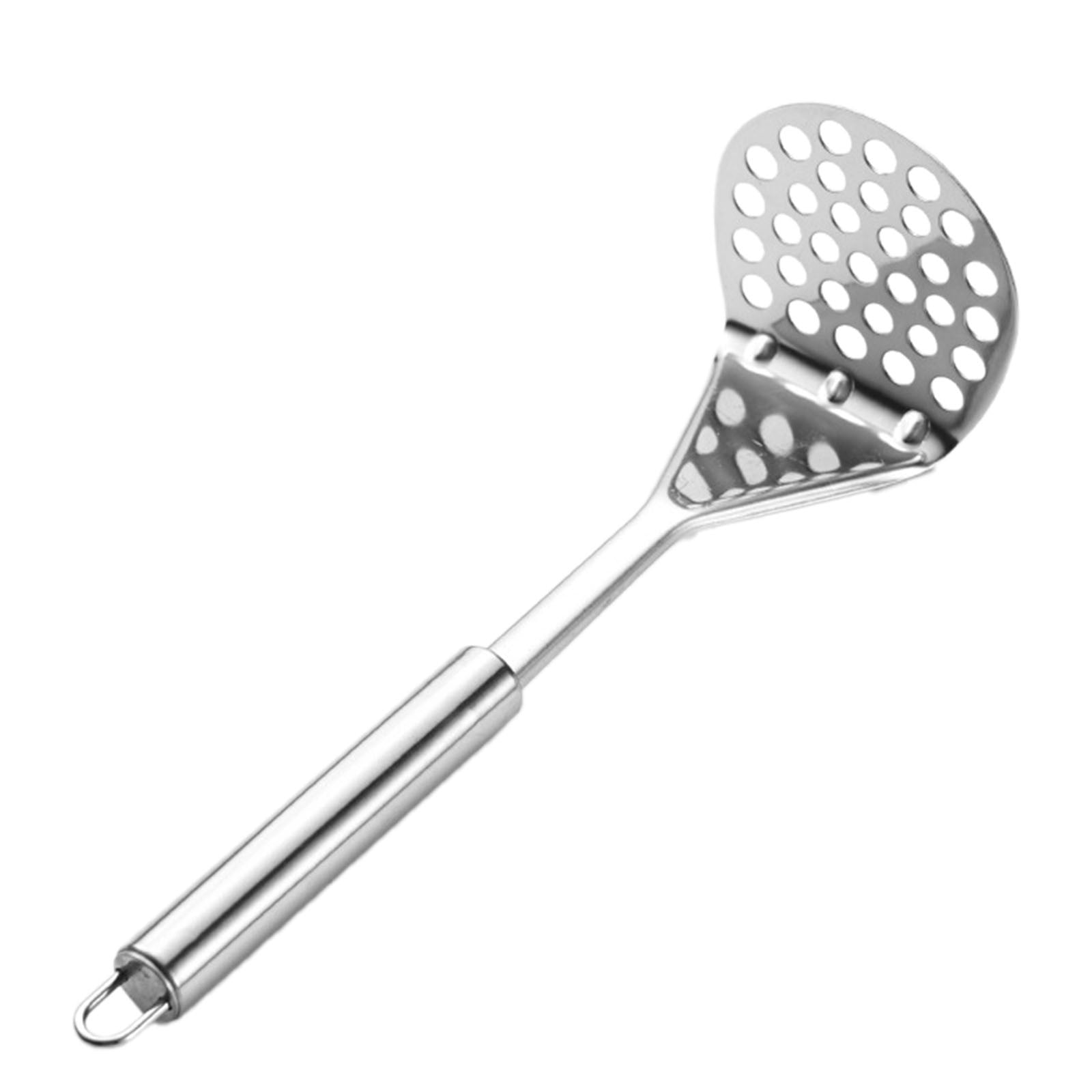 Potato Masher Stainless Steel Heavy Duty Metal Food Masher Utensil for ...