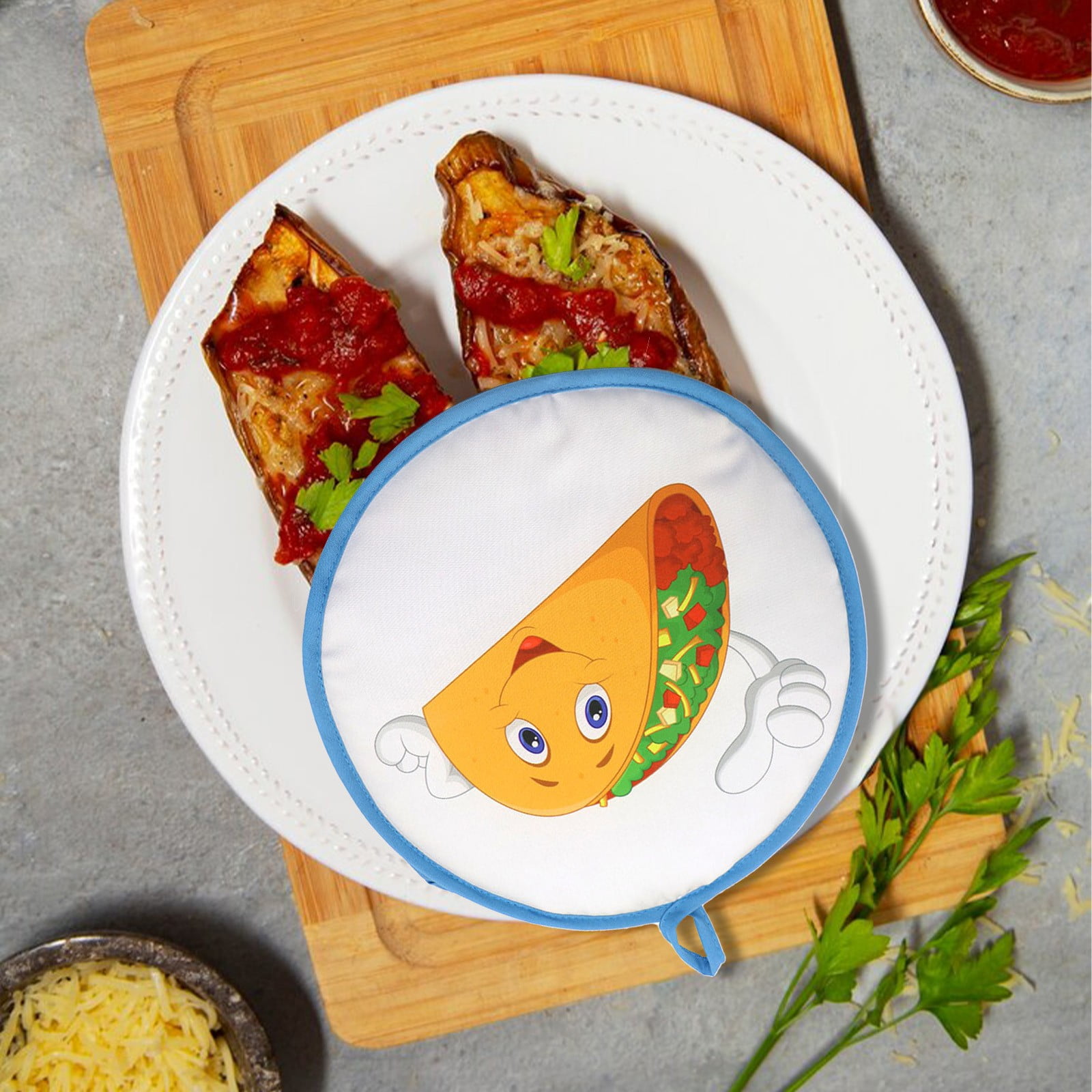 [Potato Pancakes Cooler Bag]-Tortilla Warmer 12 Inch Insulated Fabric ...