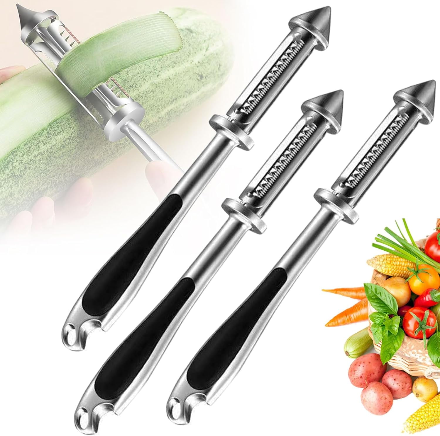 Potato Peelers Multi-functional Fruit and Vegetable Peeler,2024 ...
