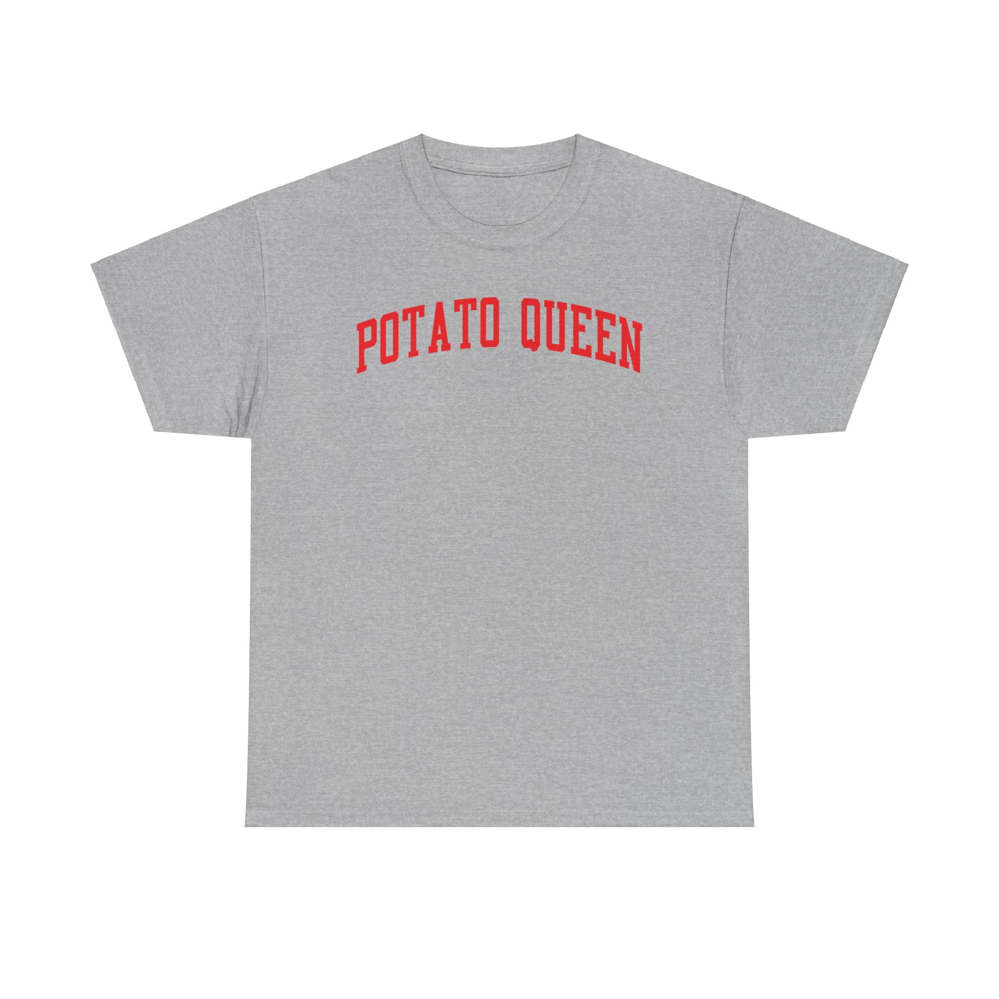 Potato Queen Shirt Gifts Tshirt Tee Crew Neck - Walmart.com