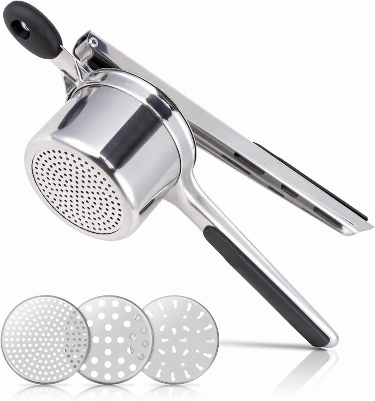 Potato Ricer, Large 15oz Potato Ricer and Masher Heavy Duty Stainless ...