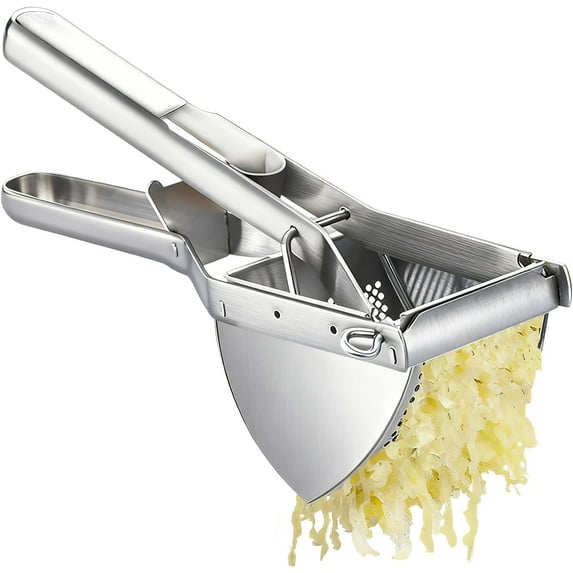 Potato Ricer, Large 22oz Potato Ricer Potato Masher Stainless Steel ...