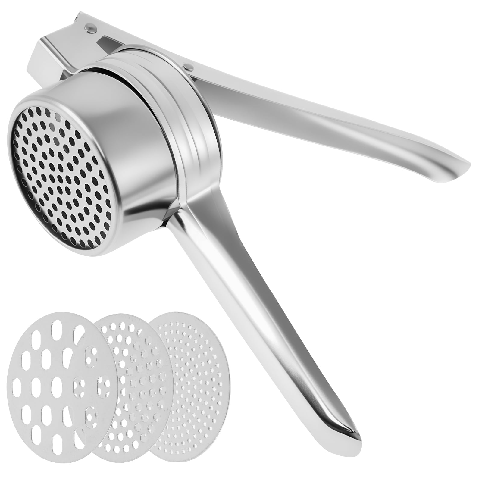 Potato Ricer Stainless Steel Potato Masher Manual Mashed Potato Ricer ...