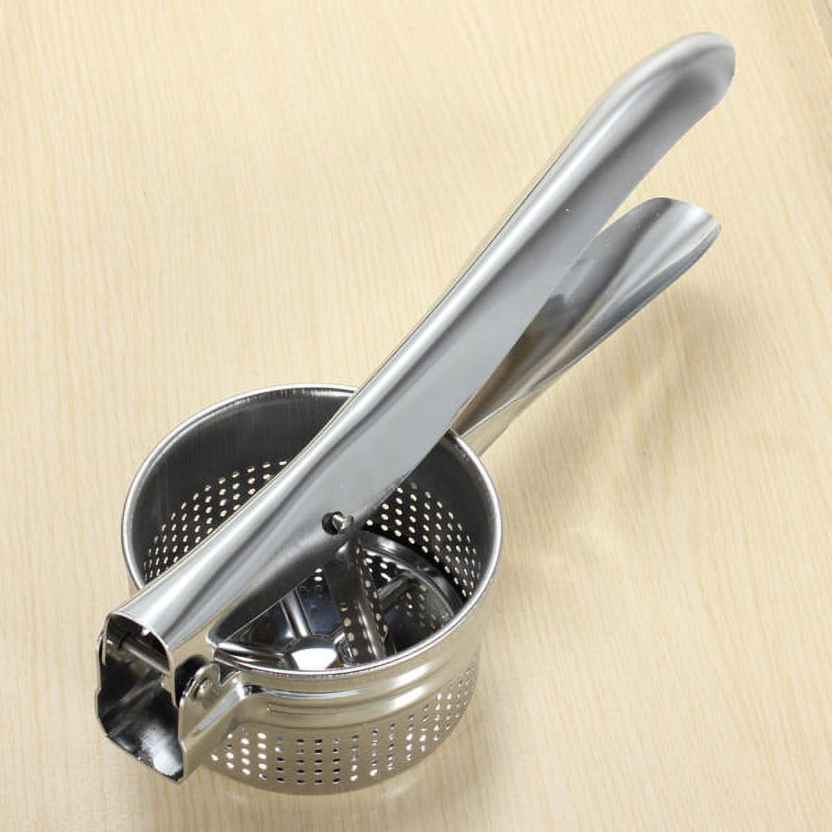 Potato Ricer Stainless Steel Potato Press with Handle, Masher for ...