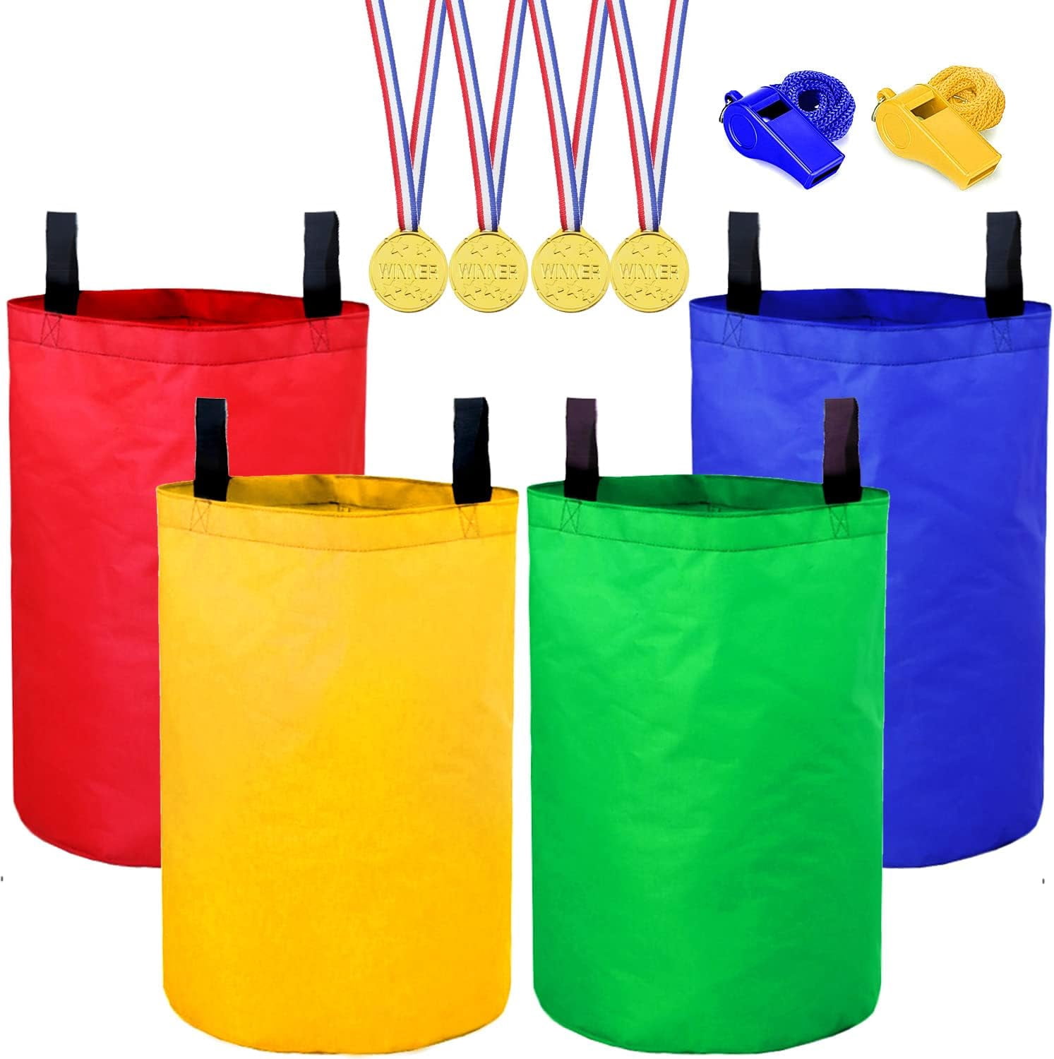 Potato Sack Race Bags, Colorful Durable Sack Race Bags Outdoor Lawn ...