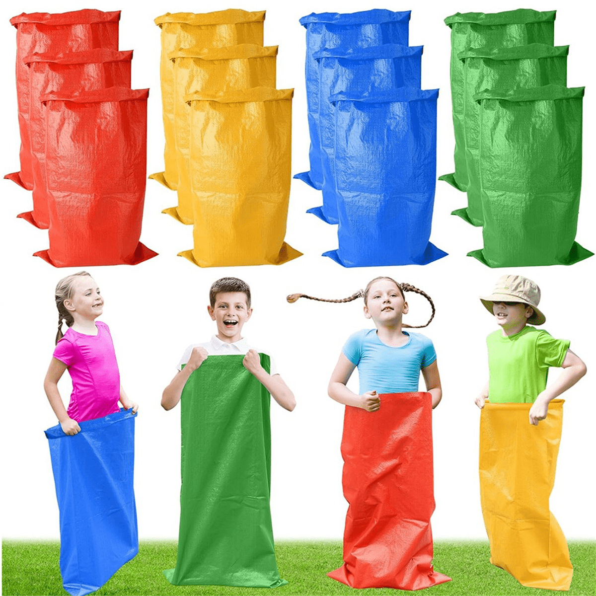 Potato Sack Race Bags, Race Bags for Family Game, Outdoor Games Sack ...
