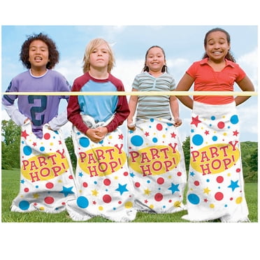 LotFancy Potato Sack Race Bags for Outdoor Lawn Games, Outside Yard ...