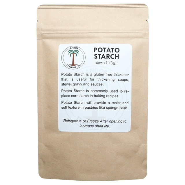 Potato Starch 4oz (113 Grams) - Walmart.com