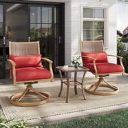 GDF Studio Poynes Outdoor Metal Mesh Shell Chairs, Set of 2, Matte Teal ...