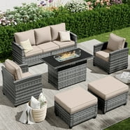 Better Homes & Gardens Tarren 5-Piece Wicker Outdoor Conversation Set ...