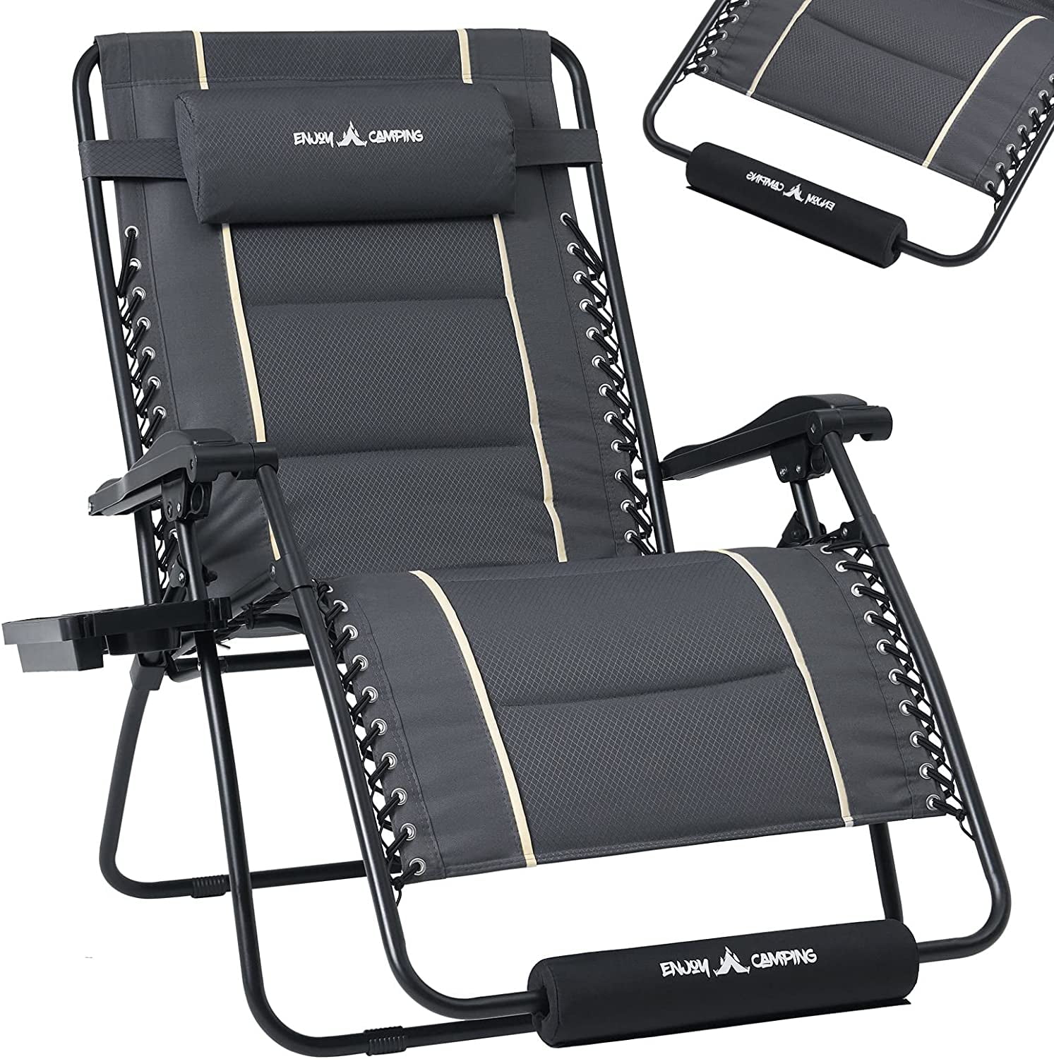 Poteban Zero Gravity Chair 33In Oversized XXL Patio Anti Gravity Chairs ...