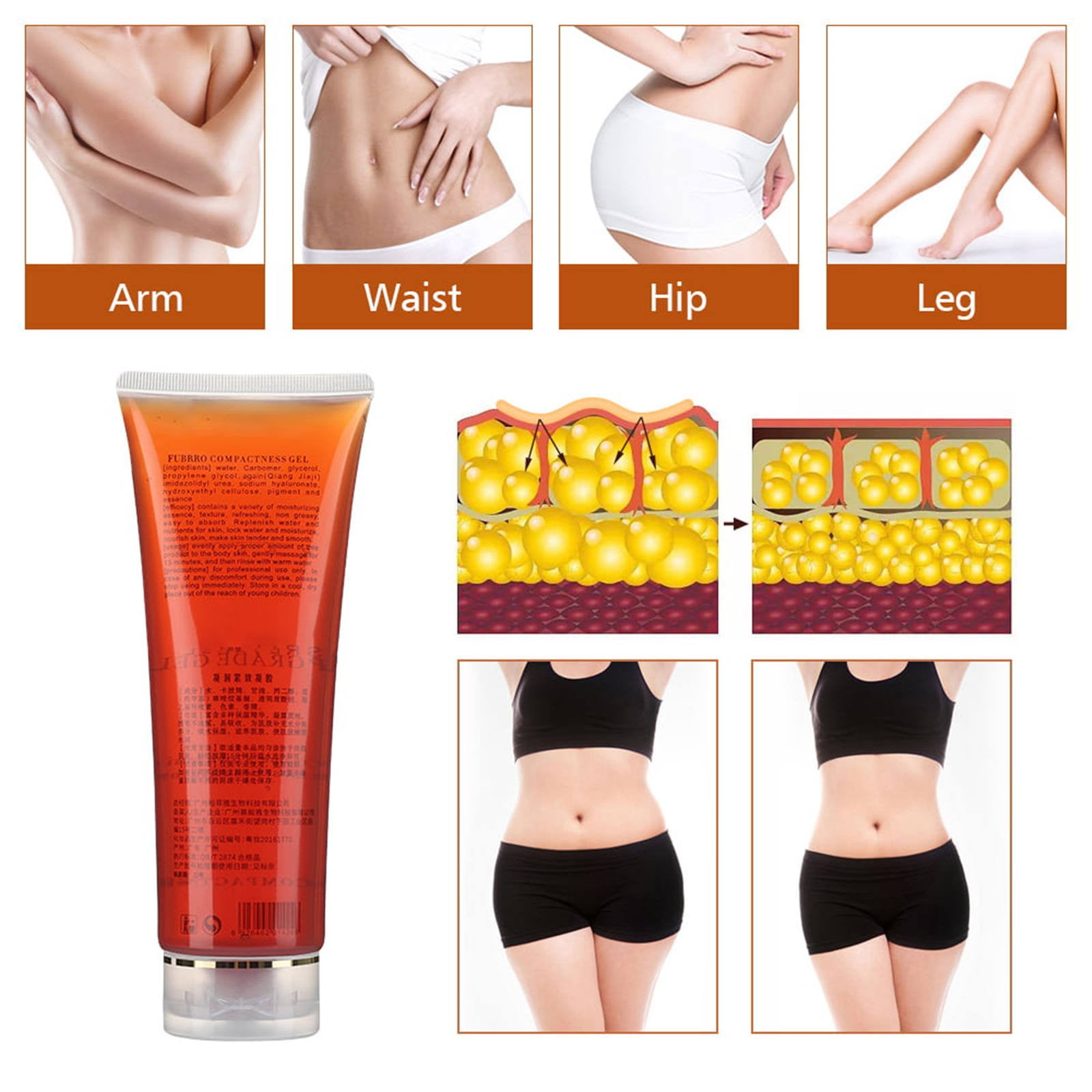 Potent Lift Mens for Face Refreshing Cellulite Beauty Gel Cellulite Massage Gel For Cavitation ...