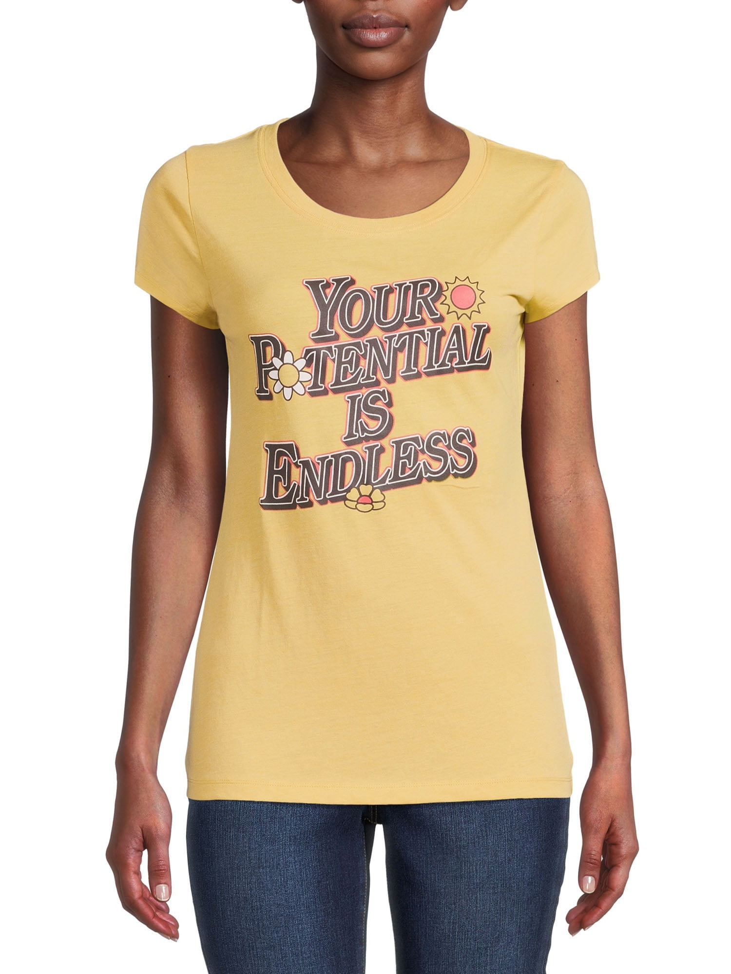 LICENSE Women's Graphic Tee - Short Sleeve, Comfortable, Relaxed Fit ...