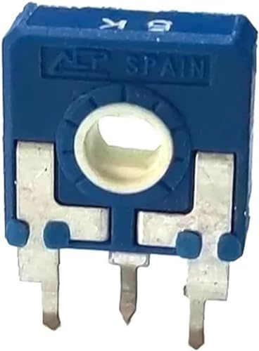 Potentiometer 10PCS 3296W Multi Turn Adjustable Potentiometer ...