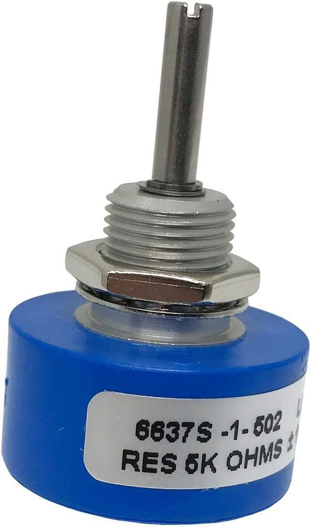 Potentiometer, Precision, 22mm, 1-Turn, 5 Kilohms, 10% - Walmart.com