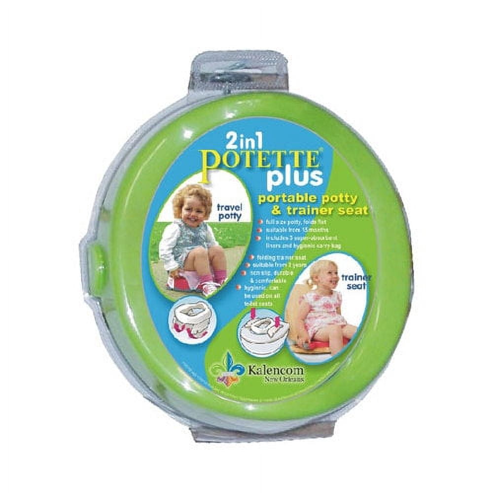 Potette Plus Training Potty - Green - Walmart.com