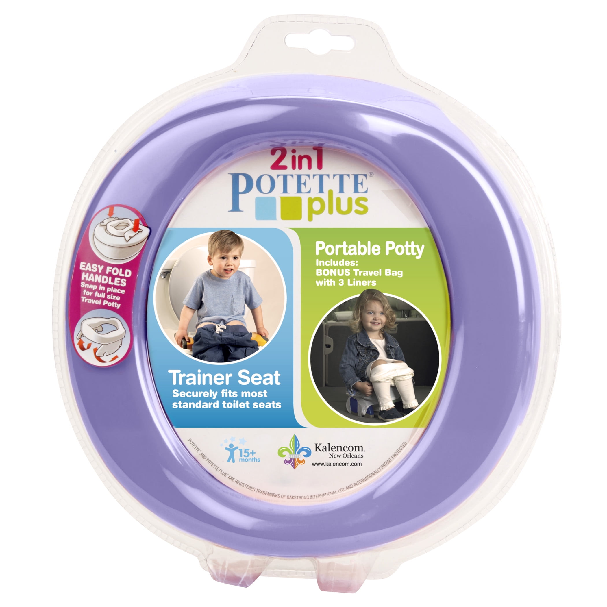 Potette Plus Training Potty - Lilac - Walmart.com