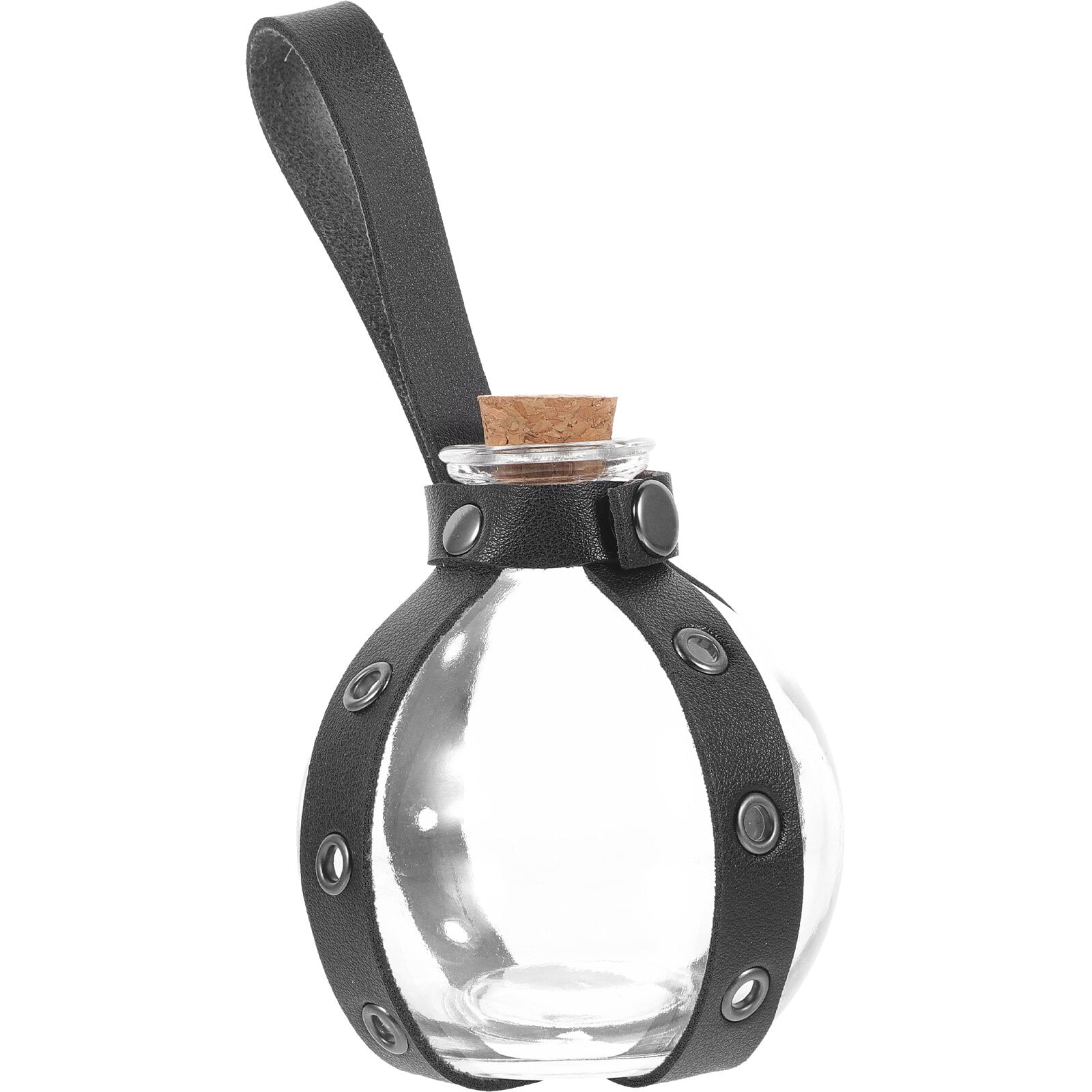 Potion Bottle Creative Spherical Glass Bottle Cosplay Prop Small Perfume Bottle With Holder