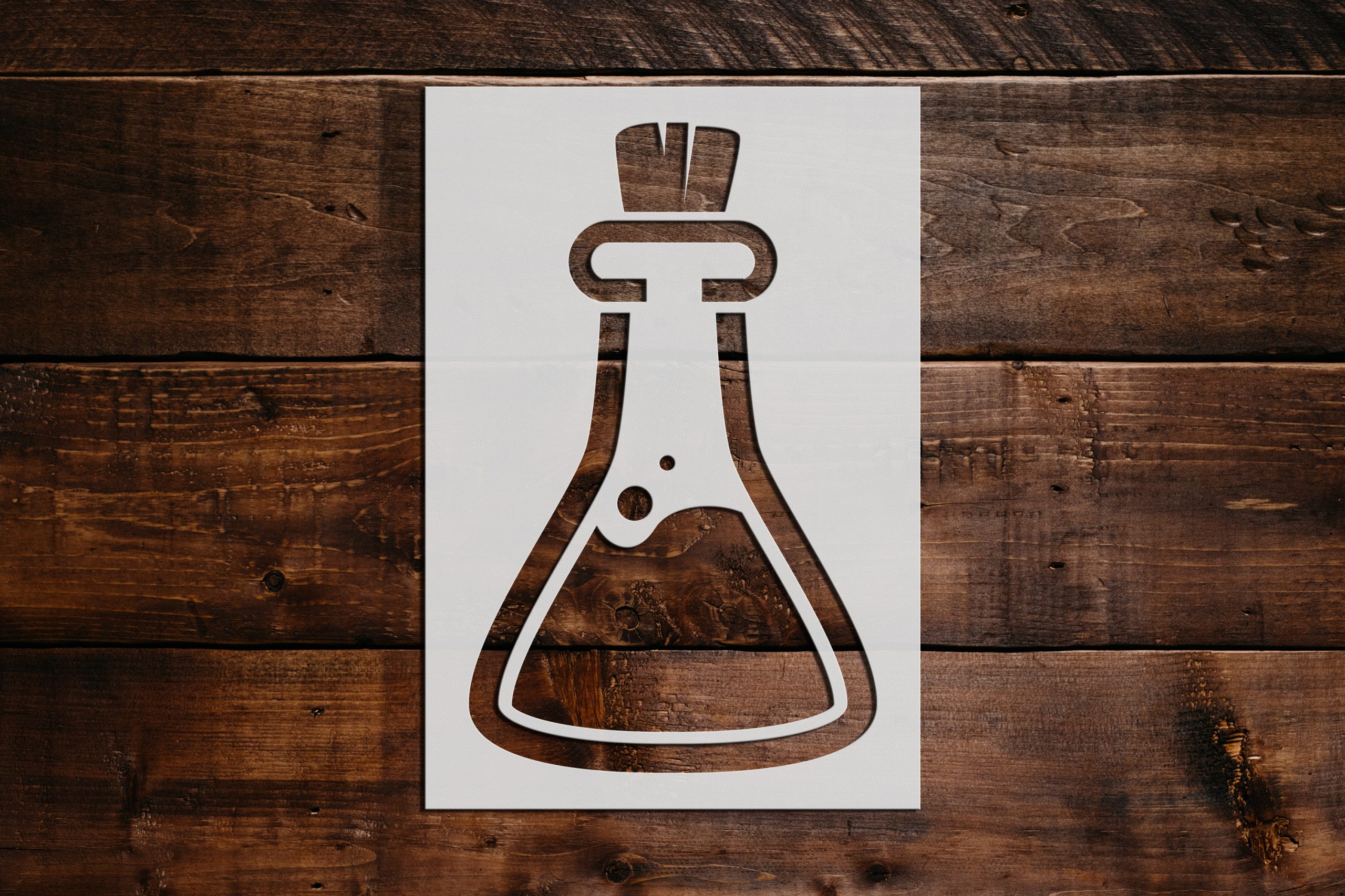 Potion Bottle Stencil - Art and Wall Stencil (24"x36") - Walmart.com