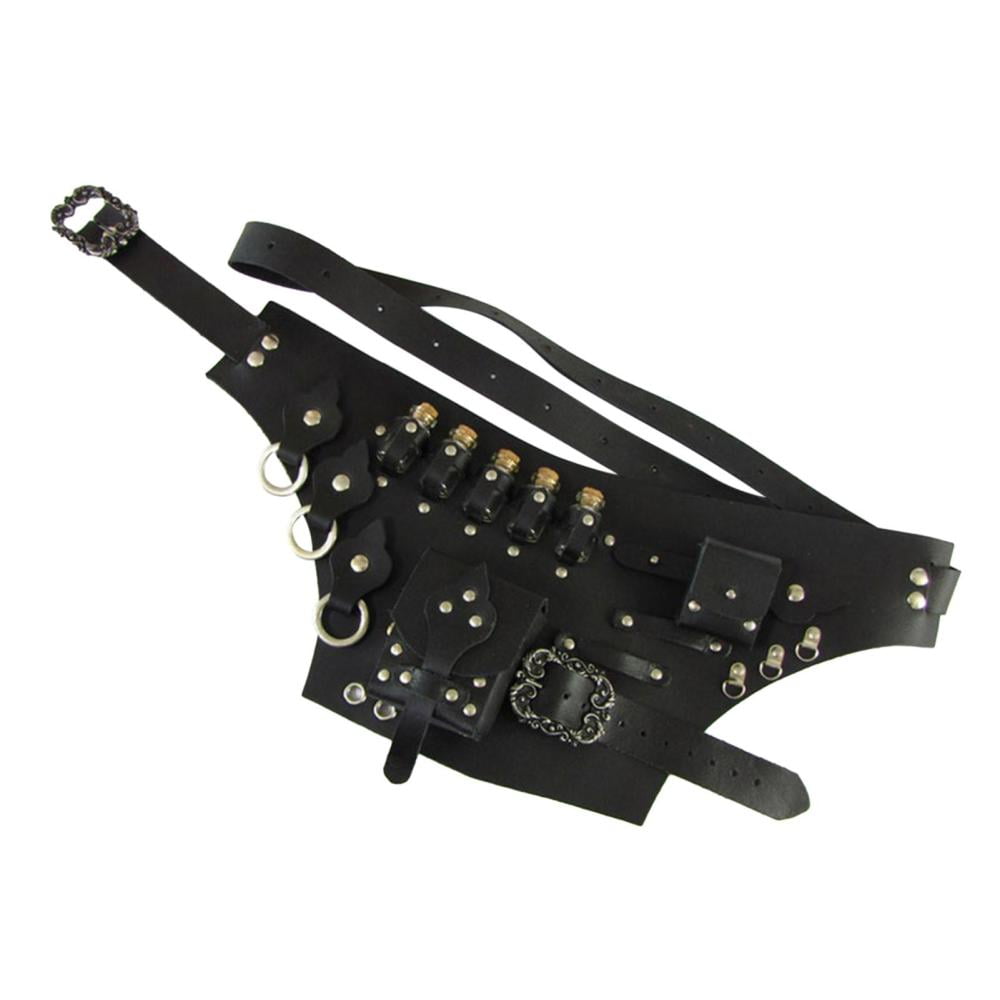 Potion Carrier | Comfortable Potion Bottle Renaissance Belt | Viking ...