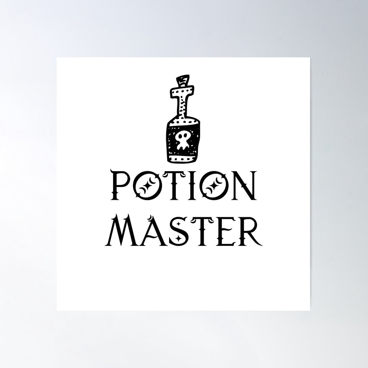 Potion Master Poster Wall Art, Modern Wall Decor For Living Room ...