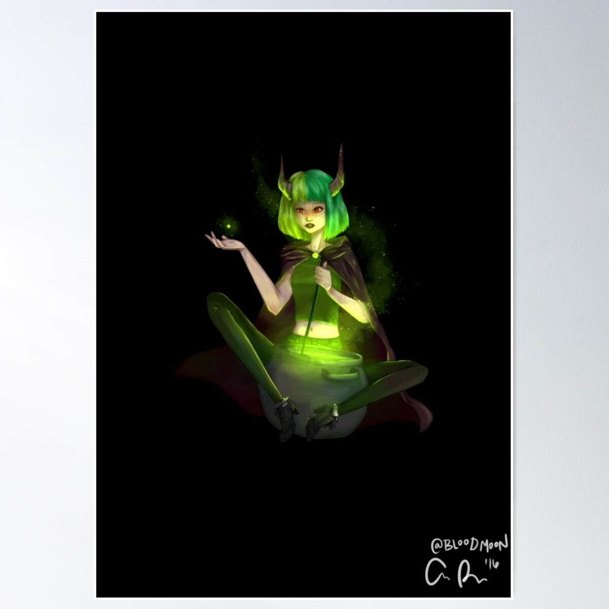 Potions Witch Poster Wall Art, Modern Wall Decor For Living Room ...