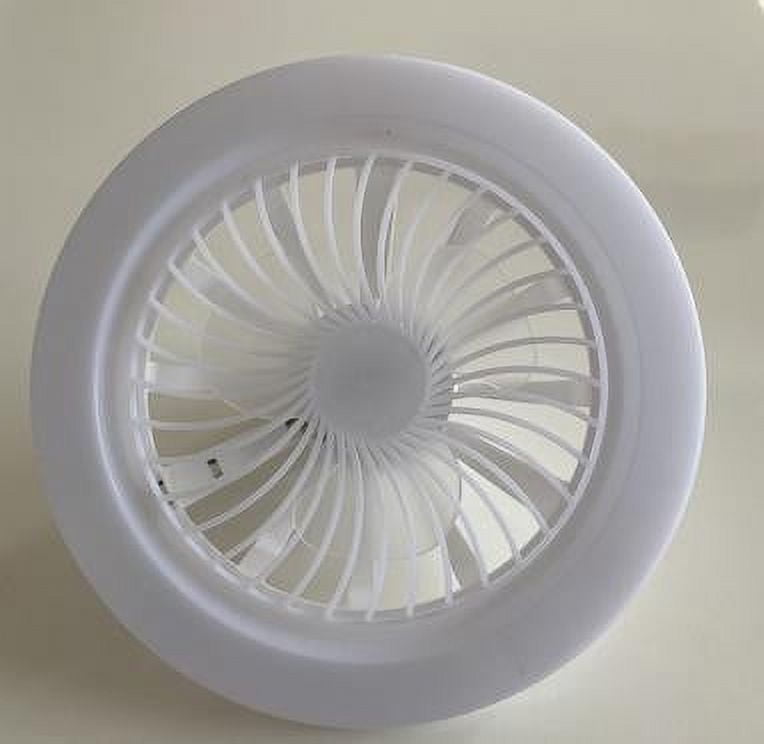 Potrochi Ceiling Fans with Lights Low Profile Flush Mount Remote ...