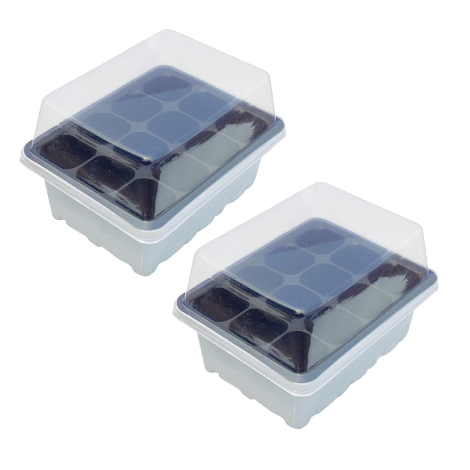 Pots For Plants,Gardening Seedling Box Greenery Seeding Humidity ...