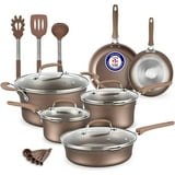 Bakken- Swiss Pots and Pans Set – 14 Piece – Non-Stick Professional ...