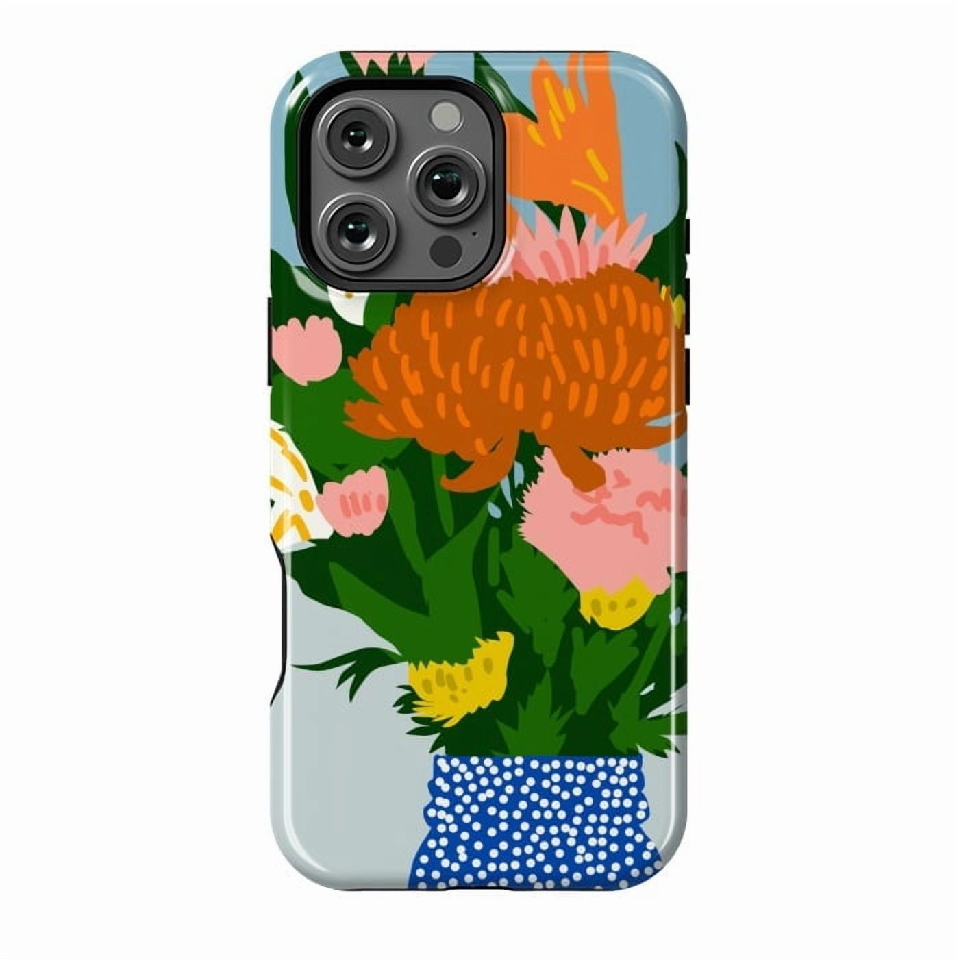 Potted Happiness Cute Plant Art For iPhone 11 to 17 Pro Max Compatible ...