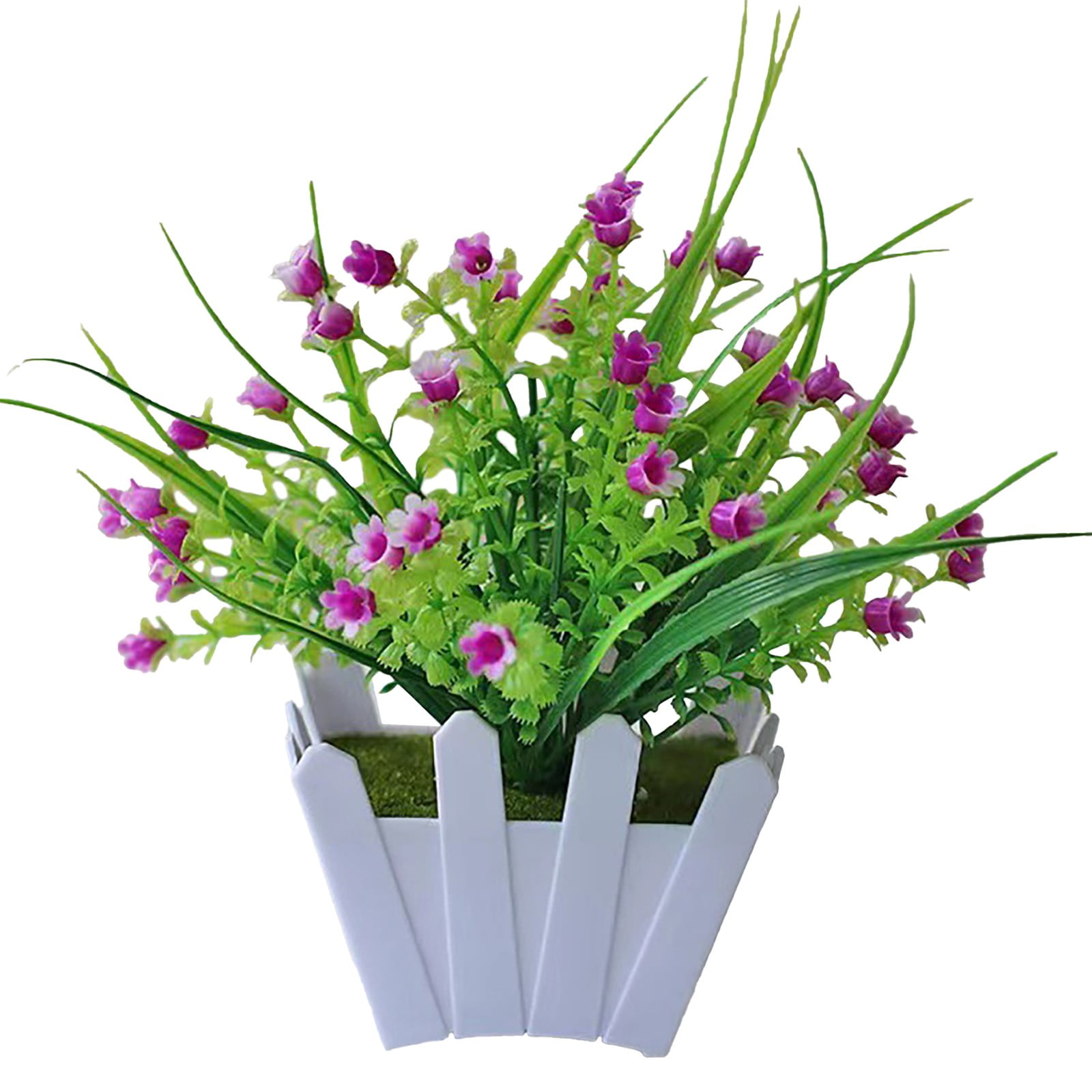 Potted Plant on Sale Tanuse Artificial Plant Flowers Plastic Potted ...