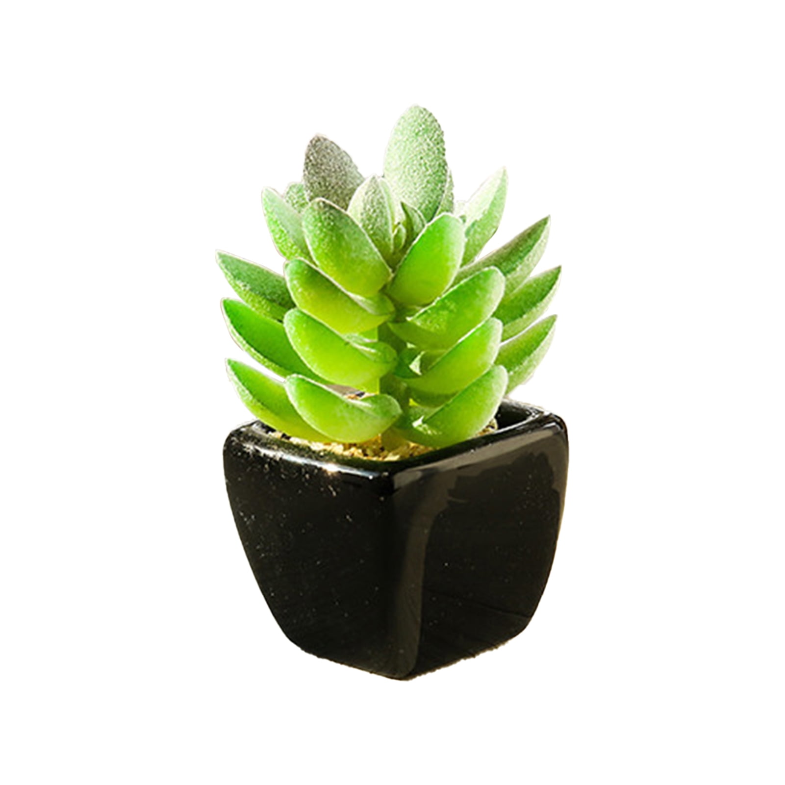 Potted Plant Simulated Easy to Care PVC Mini Assorted Decorative ...