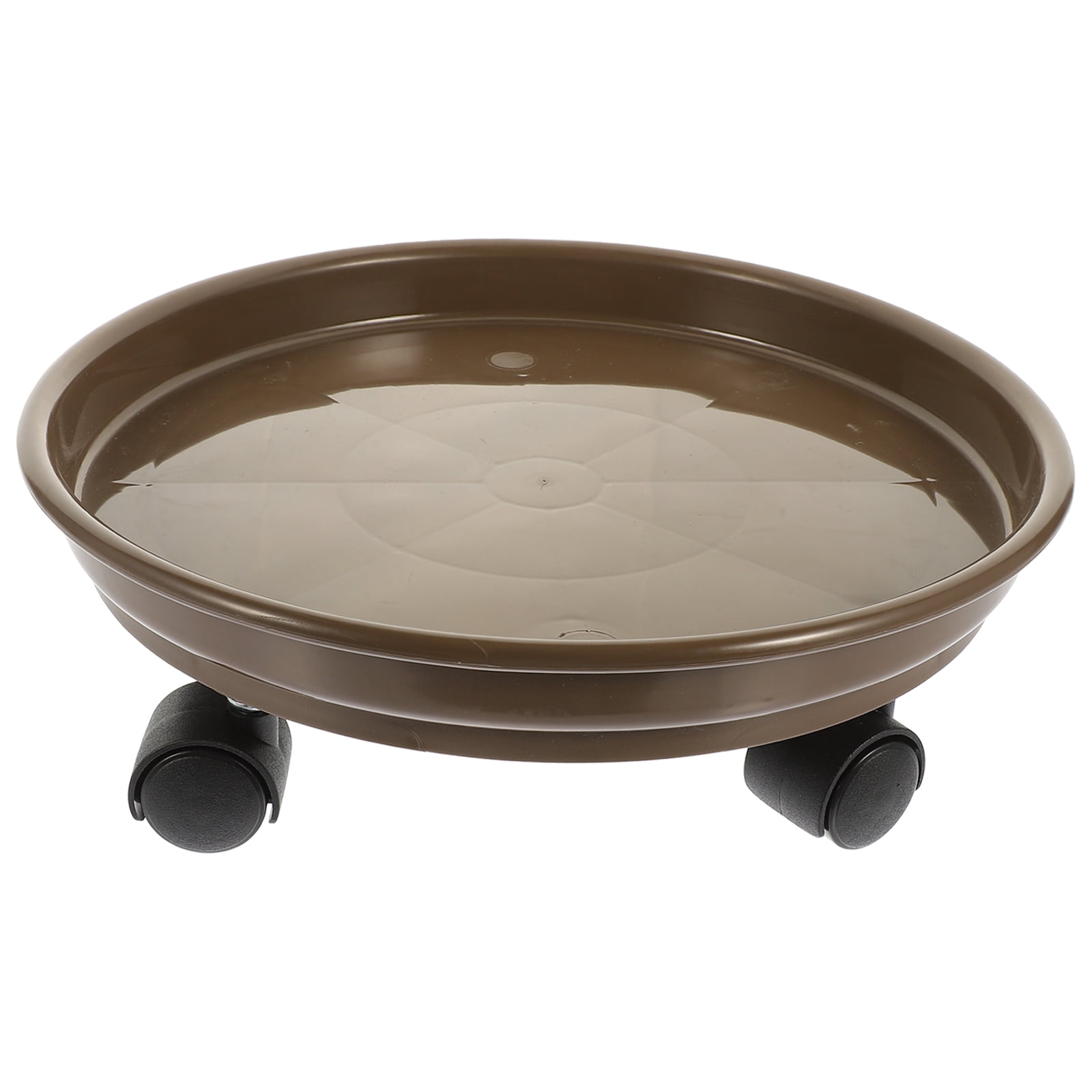 Potted Plant Trays Wheeled Planter Saucer Removable Flowerpot for ...