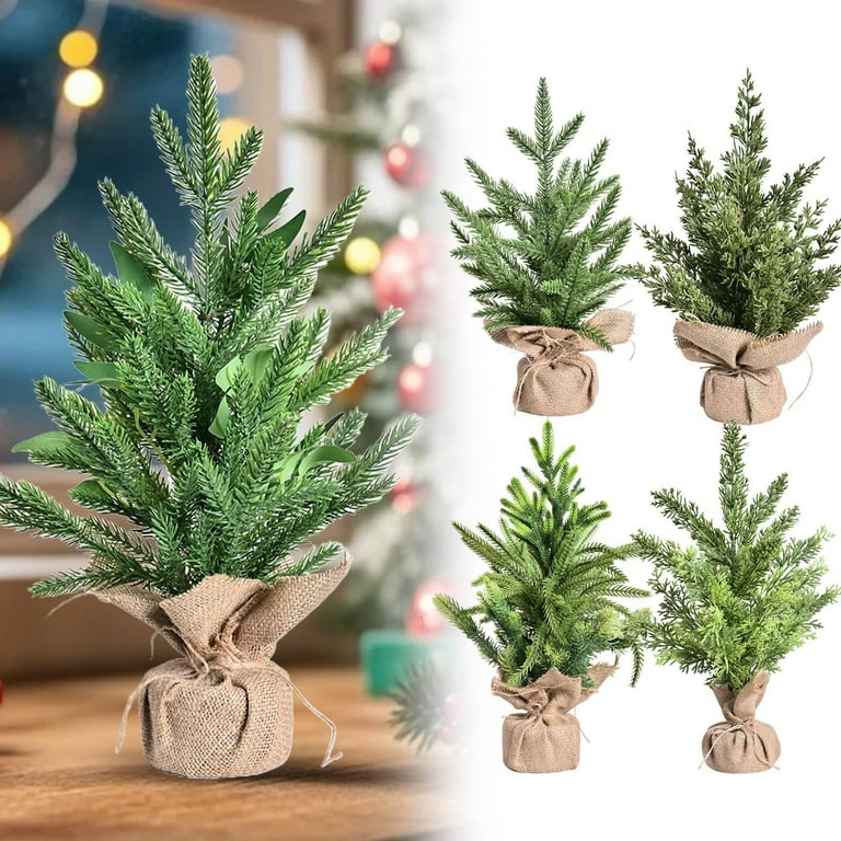 Christmas Entry Potted Tree Potted Tabletop Tree Verdsylv 6 Inch Mini