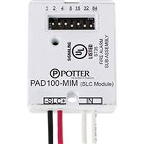 Potter Addressable Micro Input Module PAD100MIM - Walmart.com