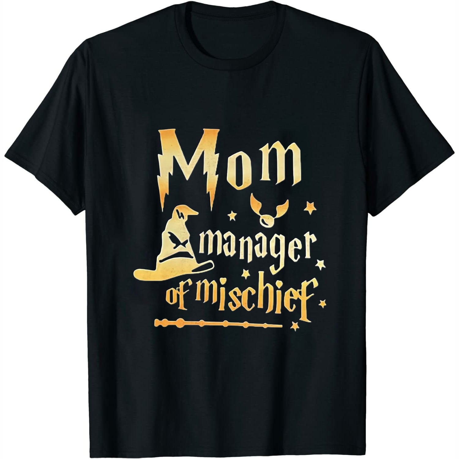 Potter Mom Shirt Women Mom Manager of Mischief Shirt Funny Wizard Mom ...