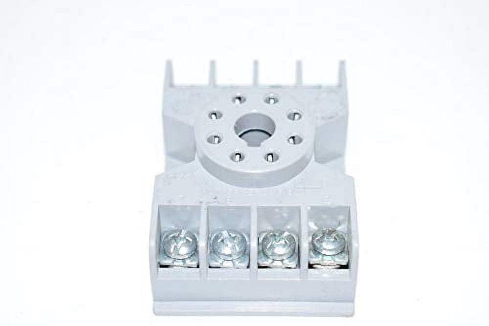 Potter and Brumfield 27E122 Blade and Octal Relay Socket, DPDT, 8 Pin ...